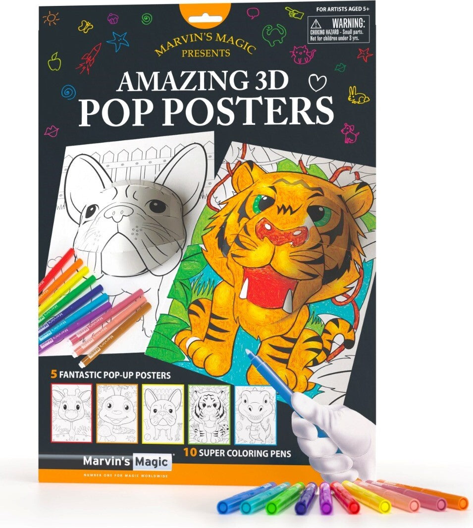 Amazing 3D Pop Posters – The Toy Shop - WeHa